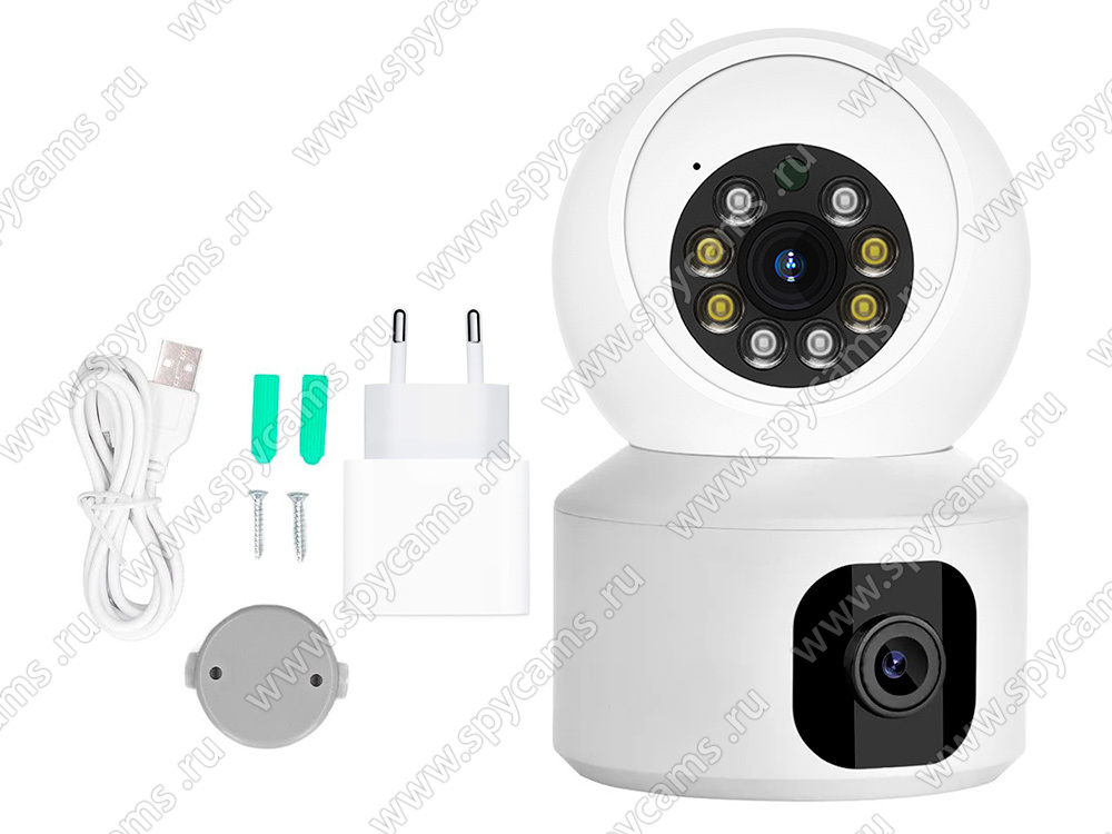 Поворотная 3G/4G IP-видеокамера JMC-GH02-4G с двойной камерой и ...