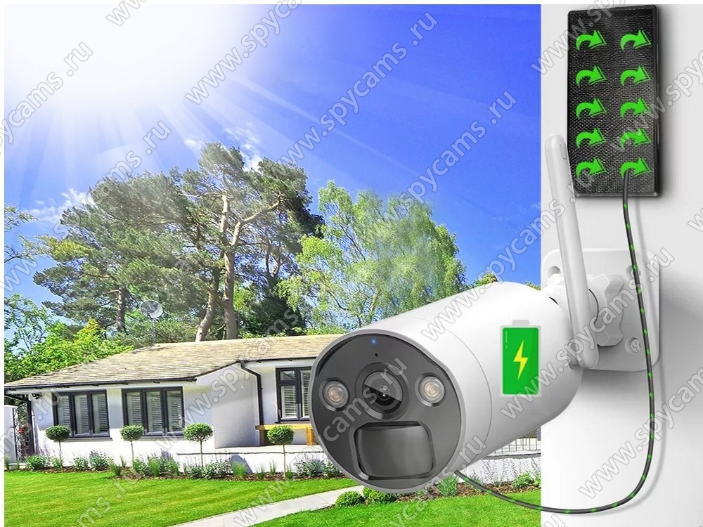 Беспроводной комплект видеонаблюдения «Kvadro Vision Solar SE8508/23 ...