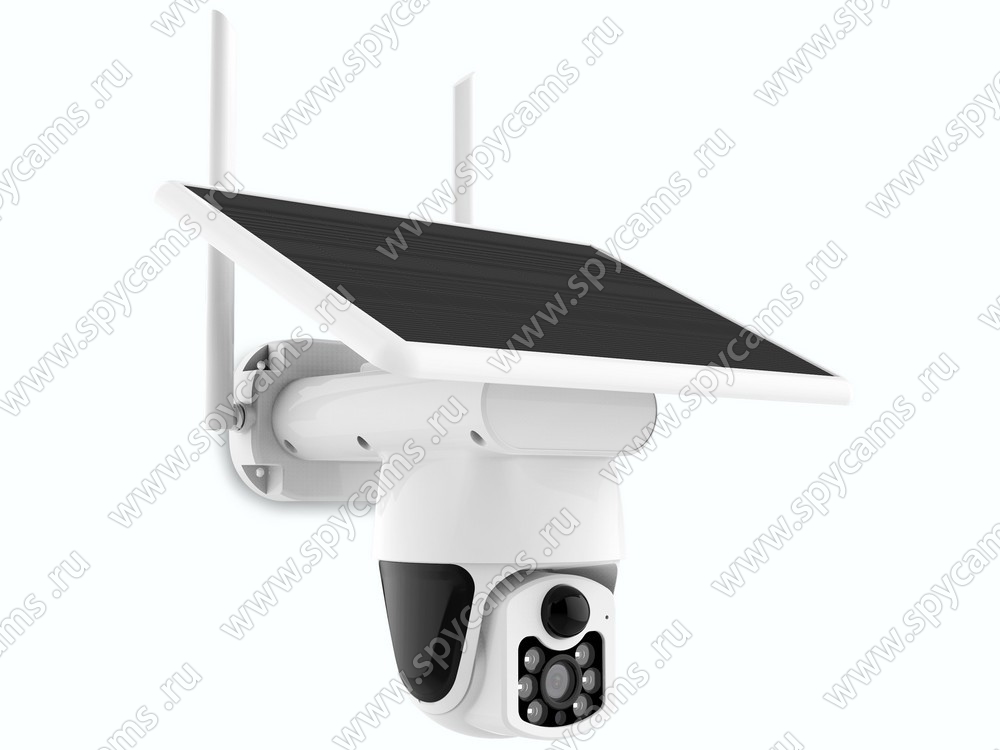 Уличная автономная поворотная 4g камера 3mp с солнечной батареей «link