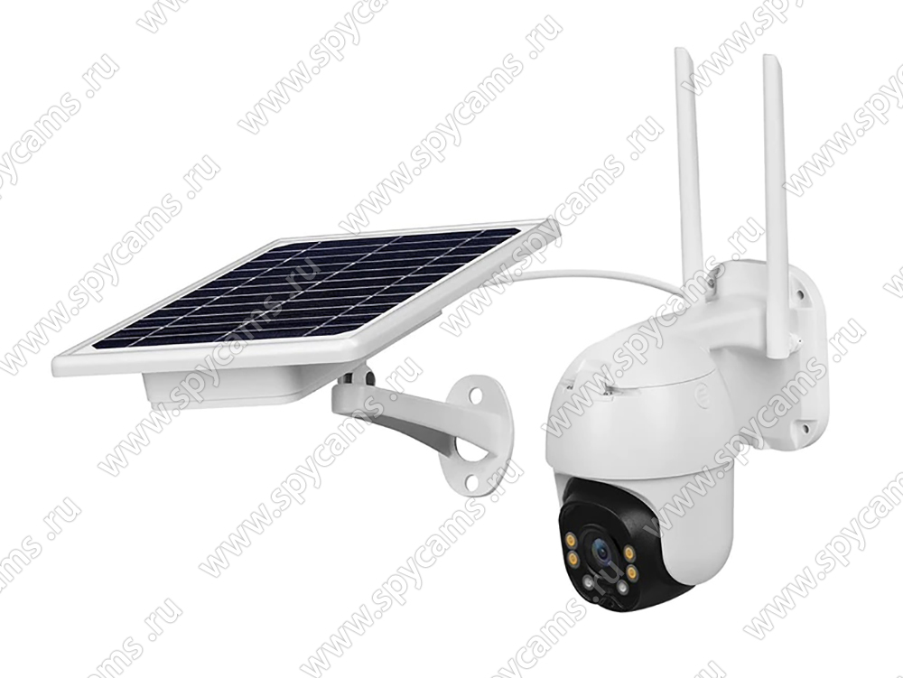 Уличная автономная поворотная Wi-Fi камера с солнечной батареей Link ...