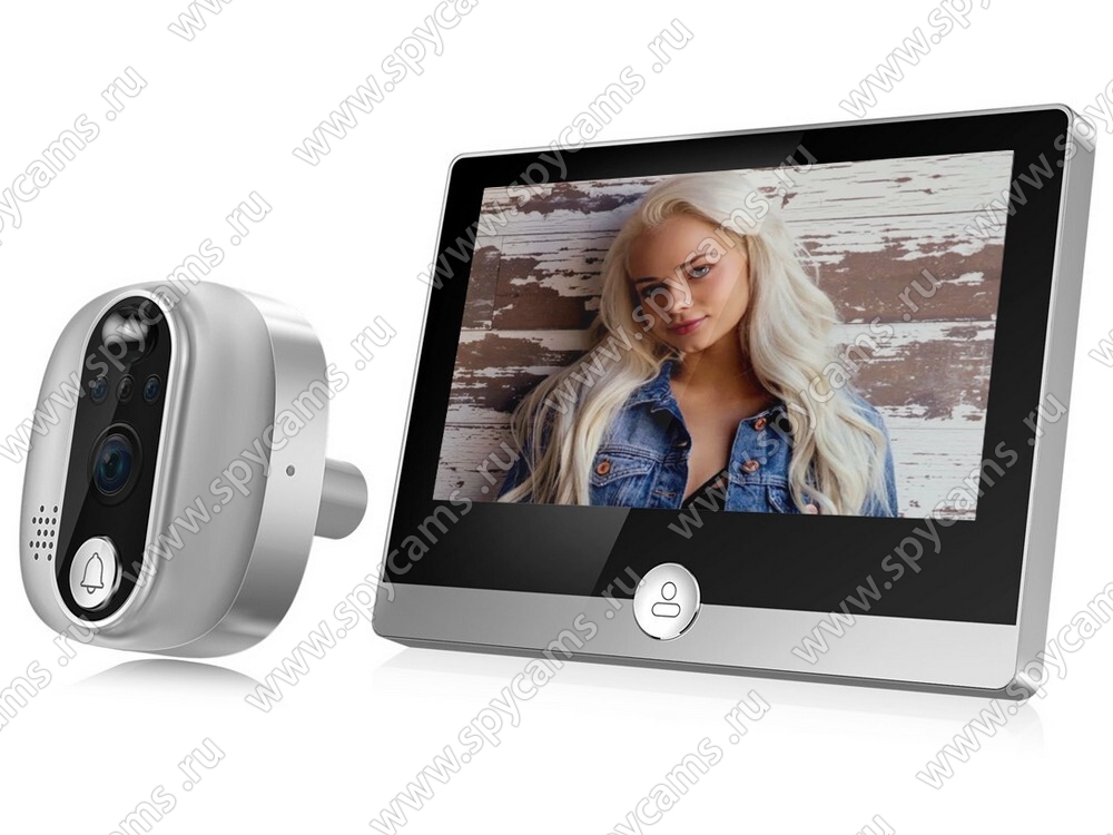 Дверной видеоглазок для входной двери 2mp Tuya Wi-Fi iHome SW1-Tuya с ...